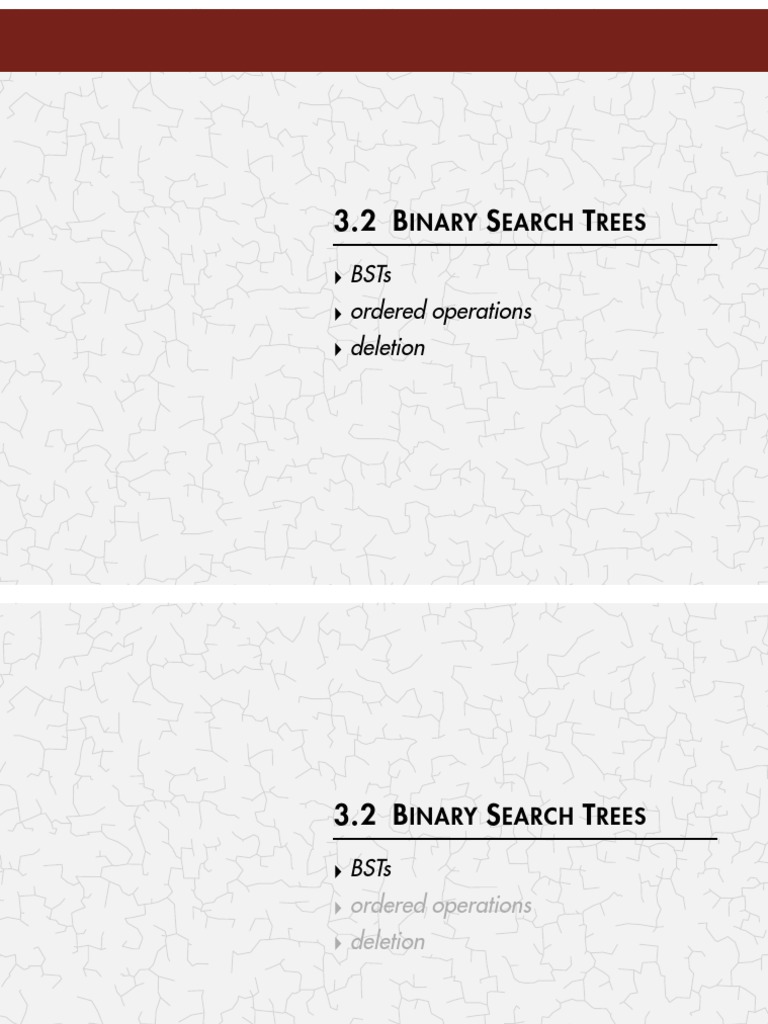 07 Arboles De Búsqueda Binarios Pdf Algorithms Information Retrieval