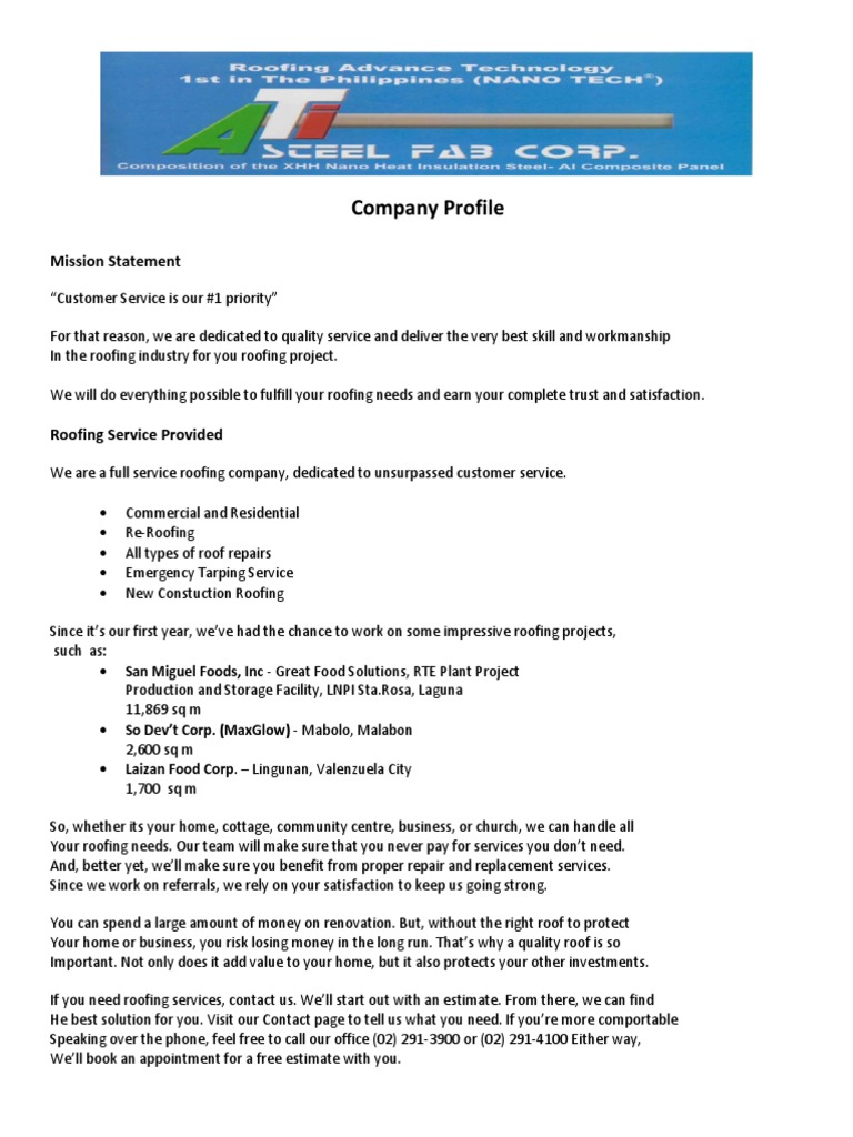 Ati Nano Tech Roof Profile | PDF | Building Insulation | Corrosion