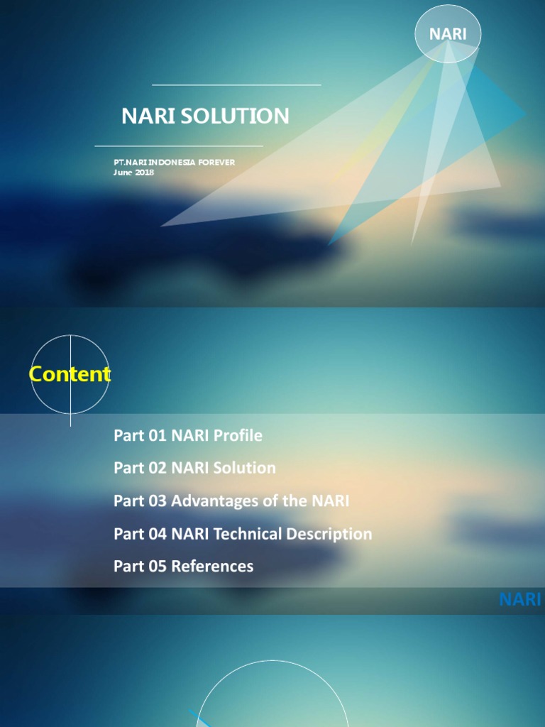 NARI | PDF | Electrical Grid | Internet Of Things