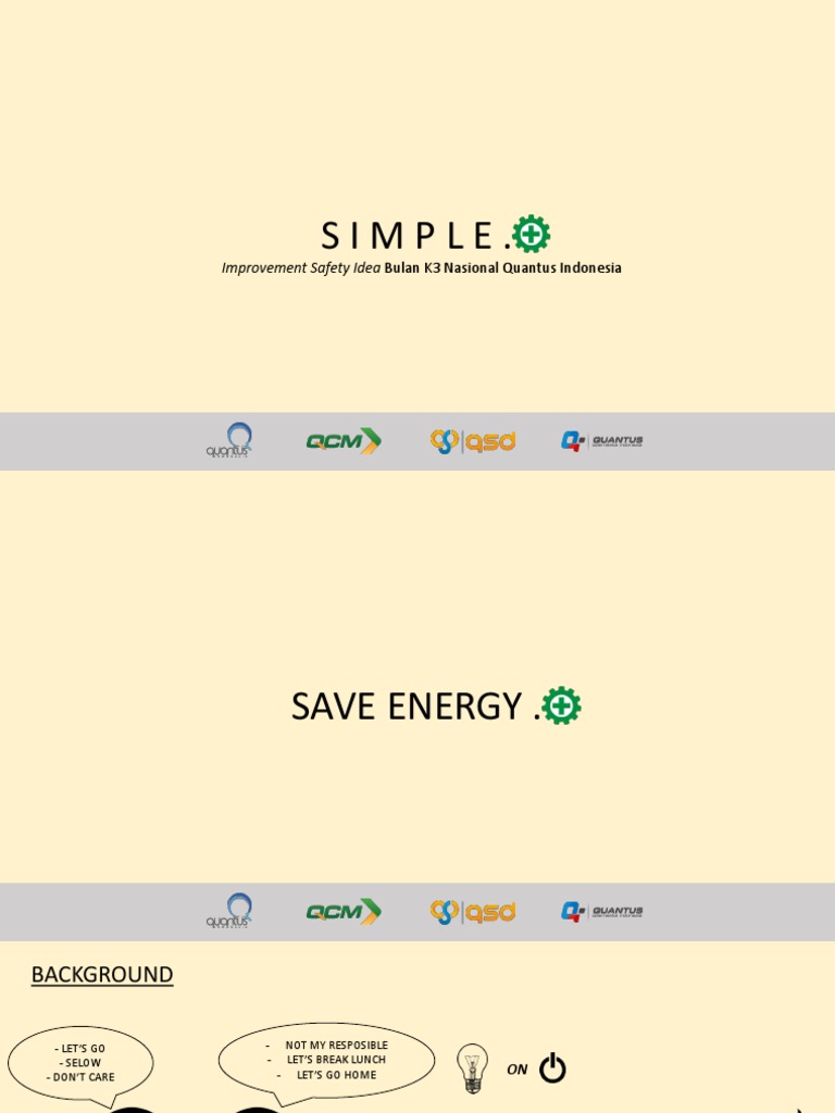 Simple Energy Saving Ideas and Reminders to "Turn Off and Save | PDF