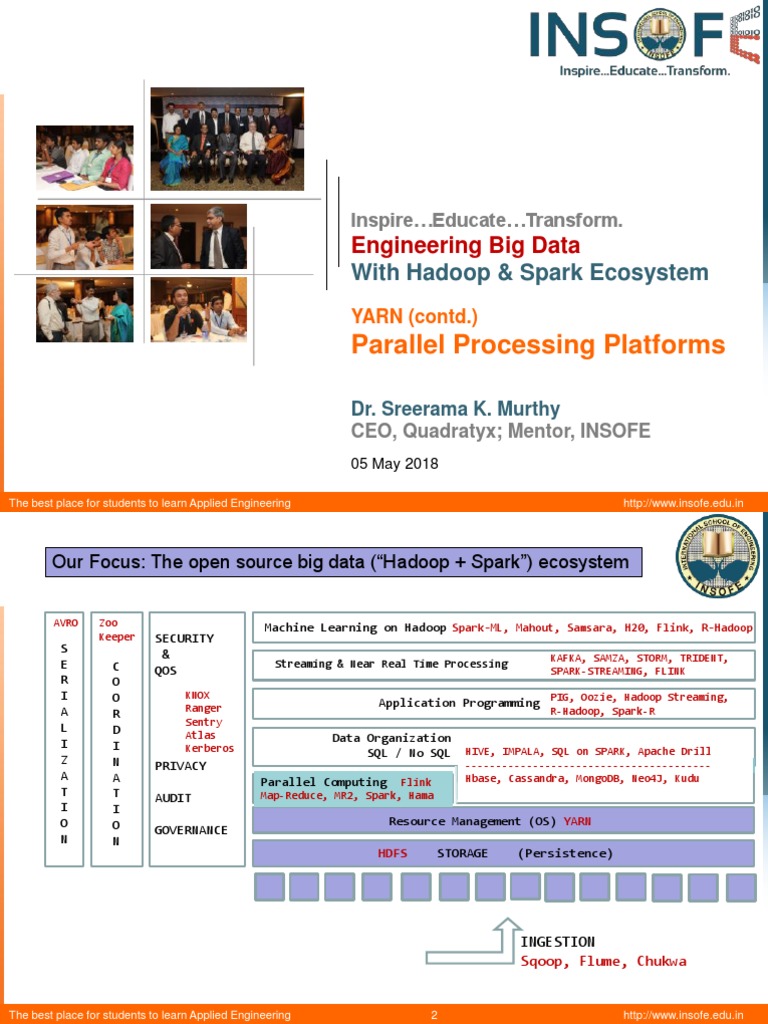 Parallel Processing Platforms: Engineering Big Data | PDF | Map Reduce | Apache Hadoop