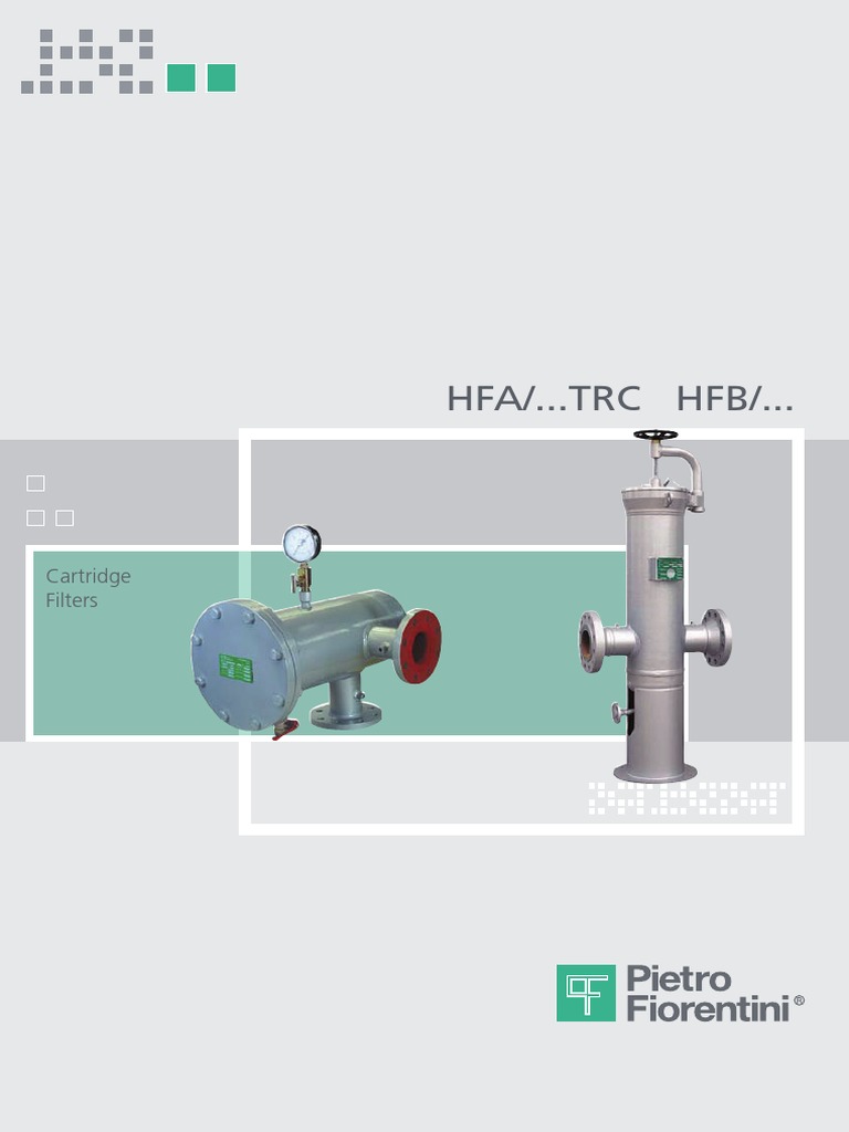 2502 Filtri HFA Dic2014 | PDF | Gases | Gas Technologies