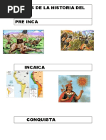 Linea de Las Etapas de La Historia Del Peru | PDF | Perú | Imperio Inca