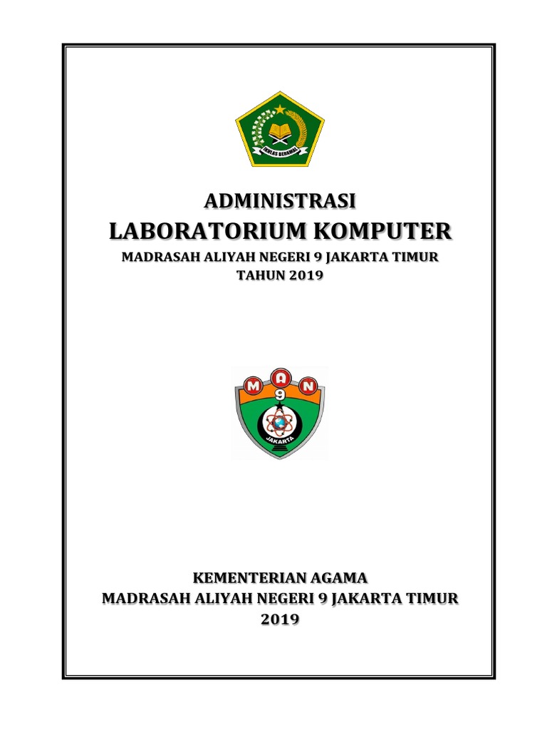 Administrasi Lab Komputer Man 9 Jakarta | PDF