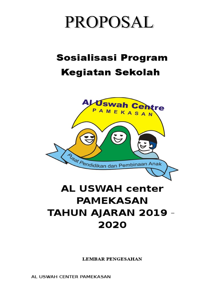 Contoh Proposal Kegiatan Sekolah | PDF | Ilmu Sosial