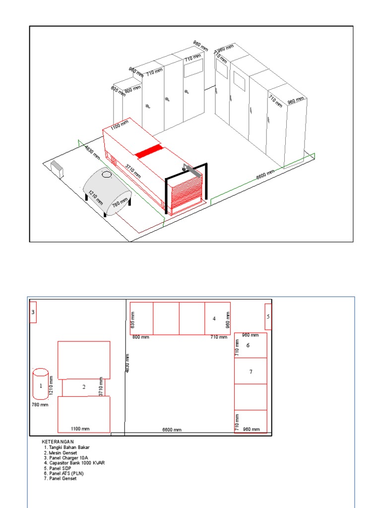 Ruang Genset dan Spesifikasinya | PDF