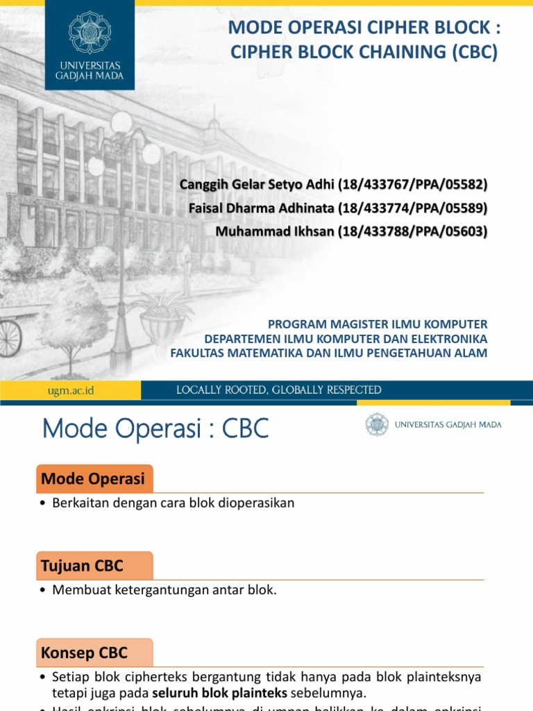 Cipher Block Chaining | PDF