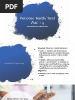 Grade 5 Lesson Plan: Unit 14 - Handwashing: Sols (Health Standards of ...