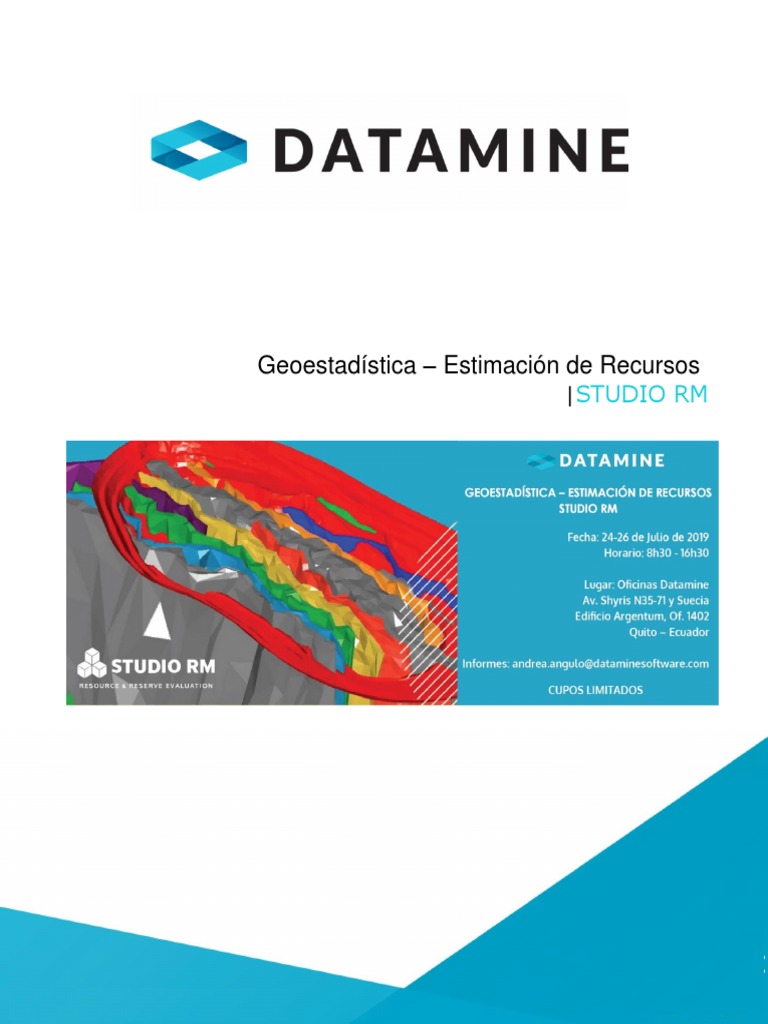 Taller Estimacion-Studio RM | PDF | Áreas de informática | Informática