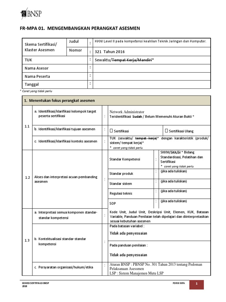 Form FR - Mpa-01 Full | PDF