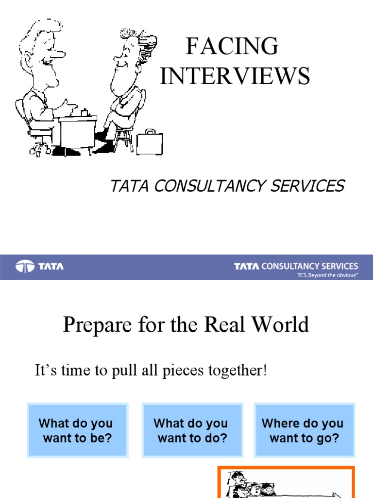 Facing Interviews: Tata Consultancy Services | PDF | Communication ...