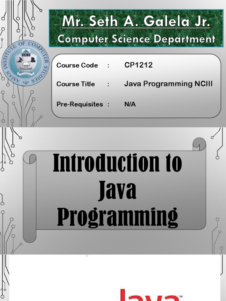 Lesson 2 - Introduction To Java | Download Free PDF | Java Virtual Machine | Java (Programming ...