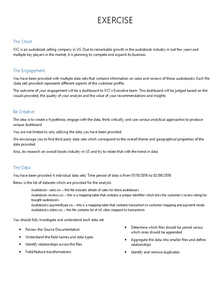 Tableau Evaluation Exercise | PDF | Sales | Computing