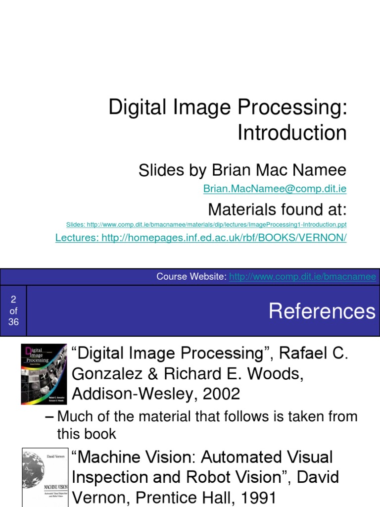 Digital Image Processing: Introduction | PDF | Digital Image | Computer Vision