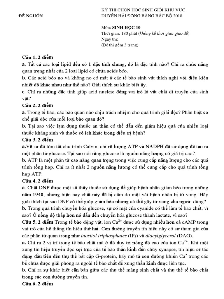 Đề nguồn DHBB | PDF