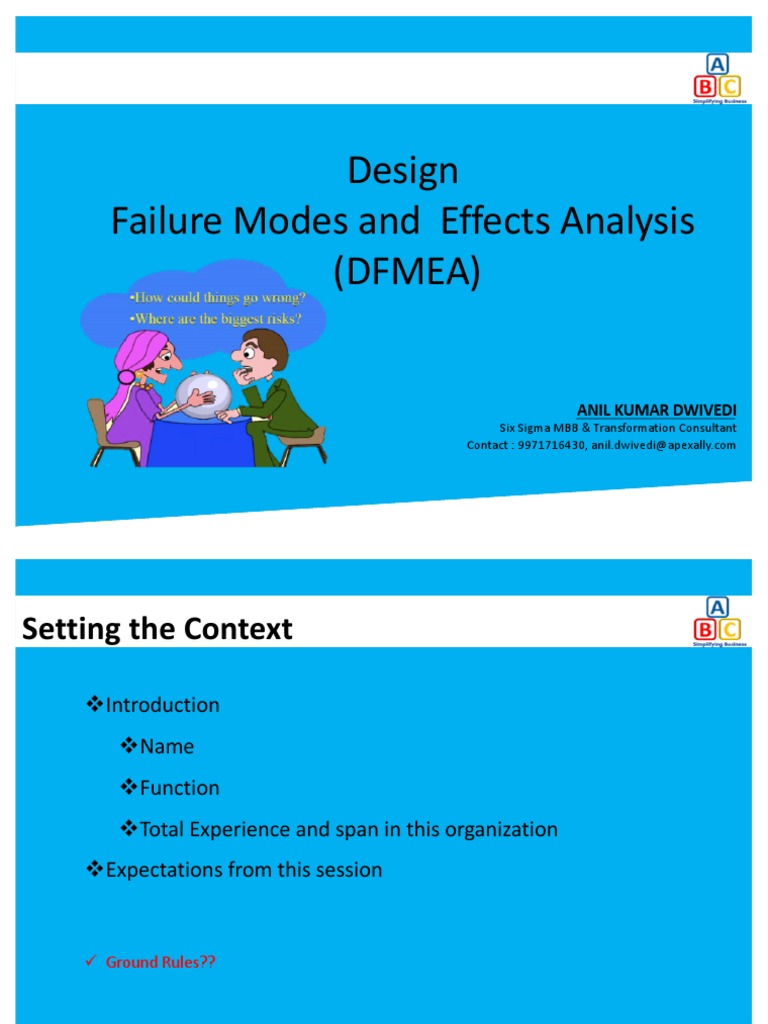 Design FMEA | PDF | Engineering | Systems Engineering