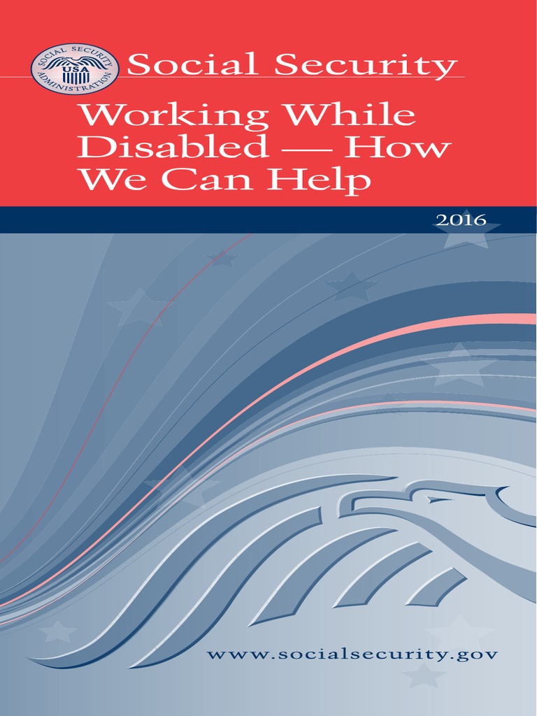 Work With SSDI | PDF | Supplemental Security Income | Social Security ...