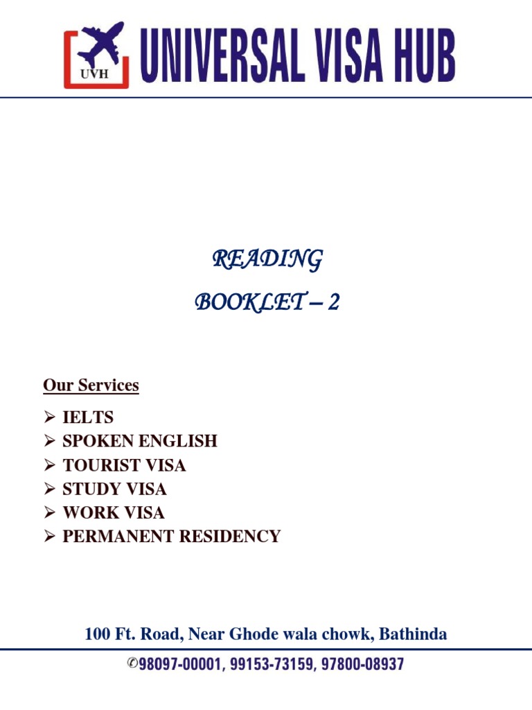 Title Page - Reading | PDF