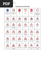Zambian Highway Code Overview | PDF | Traffic | Traffic Light