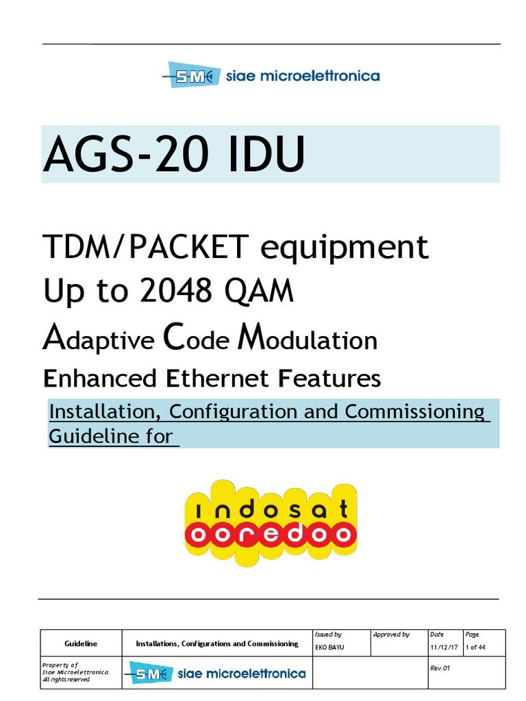 AGS-20 Installation and Configuration Guide | PDF | Signal To Noise ...