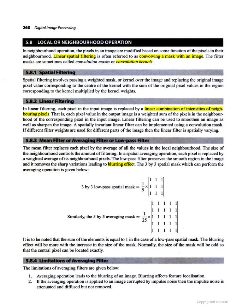 Spatial vs. Frequency Domain | PDF | Convolution | Filter (Signal ...