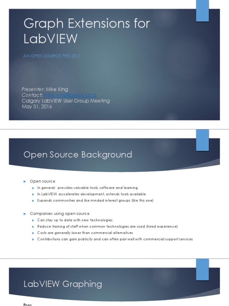 Graph Extensions for LabVIEW | PDF | Chart | Communication