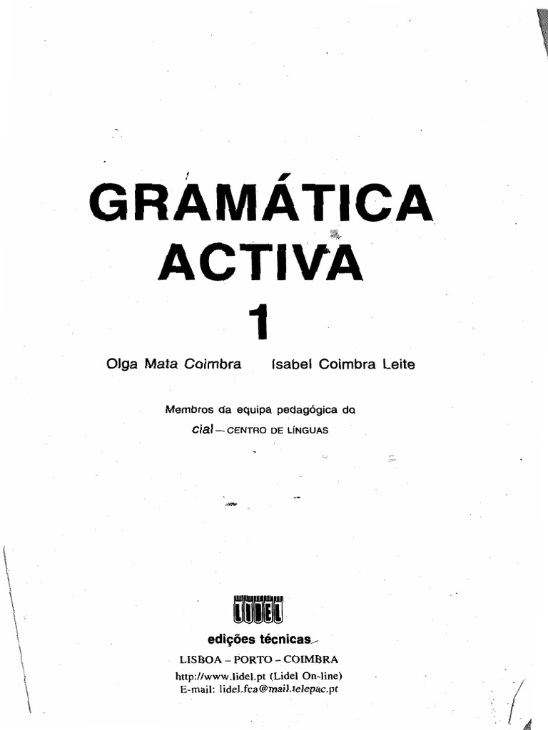 Manual de Gramática Português | PDF