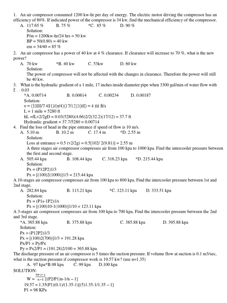 Solve It | PDF | Pump | Liquids