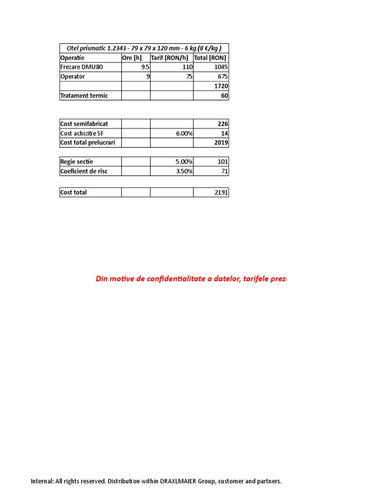 Calcul Proiect Licenta | PDF