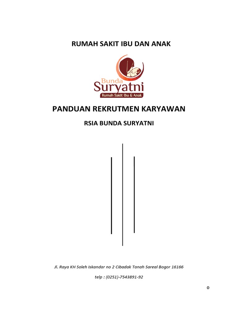 Panduan Rekrutmen Karyawan Rsia Bunda Suryatni | PDF