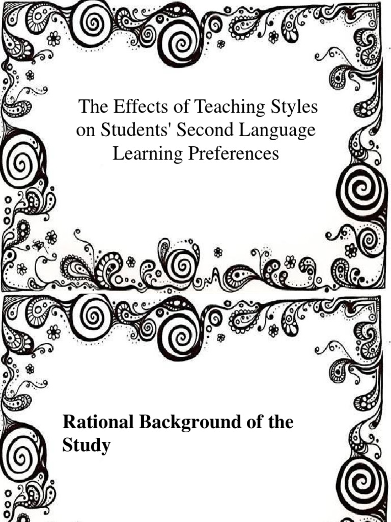 Research Title Defense | PDF | Learning Styles | Learning