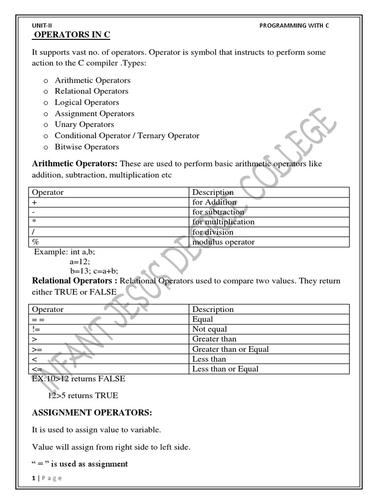 Programing With C | PDF | Data Type | Integer (Computer Science)
