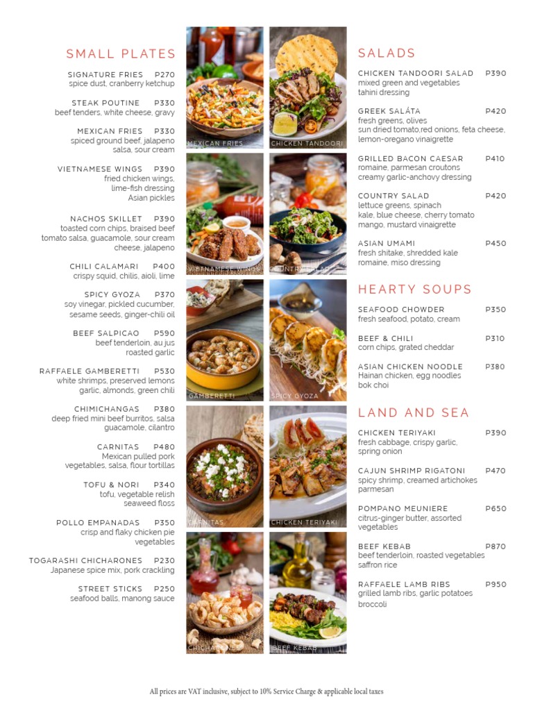 9 Spoons 2019 Menu | PDF | Pickling | Salad