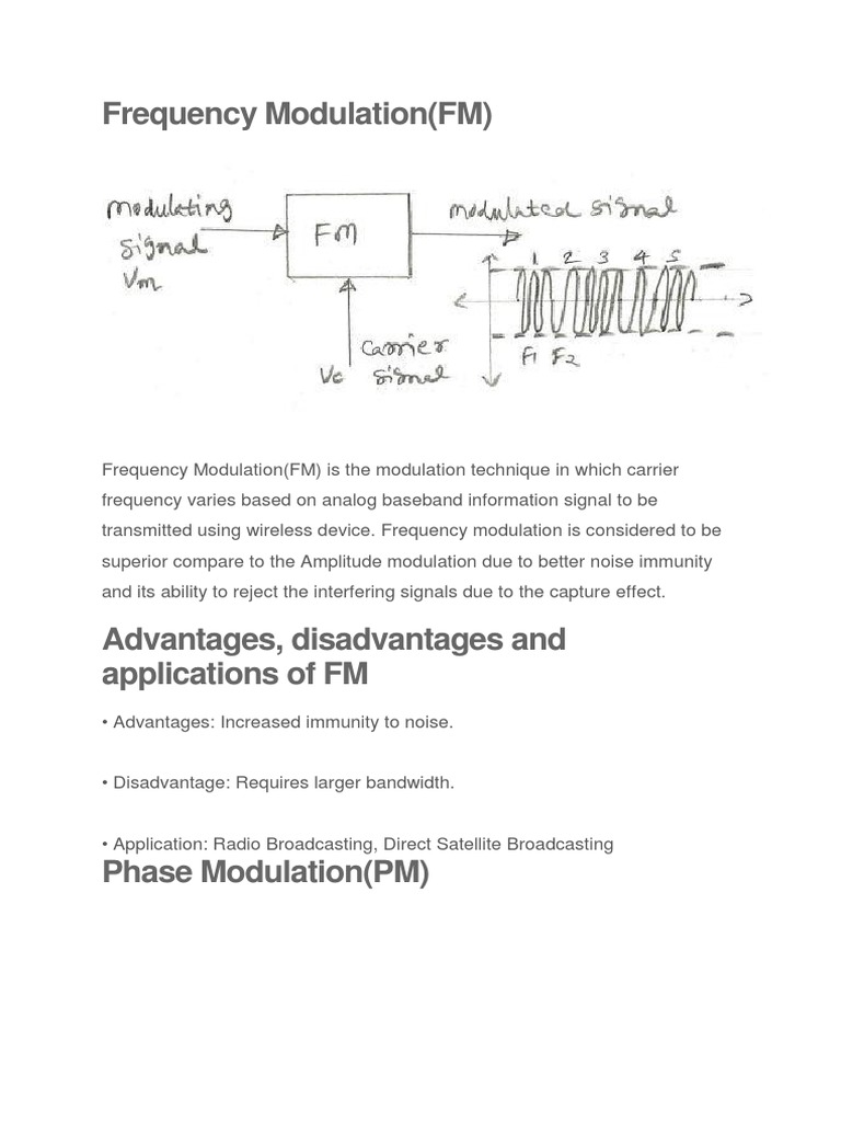 Frequency Modulation | PDF