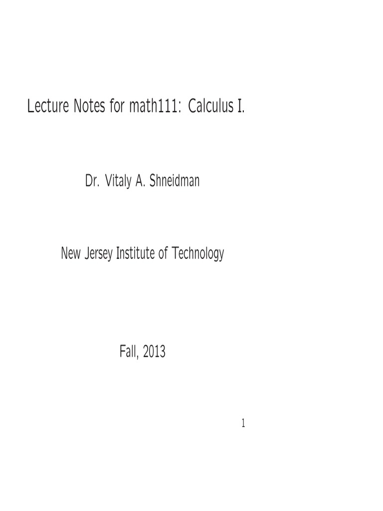 Math 111 | PDF | Derivative | Tangent