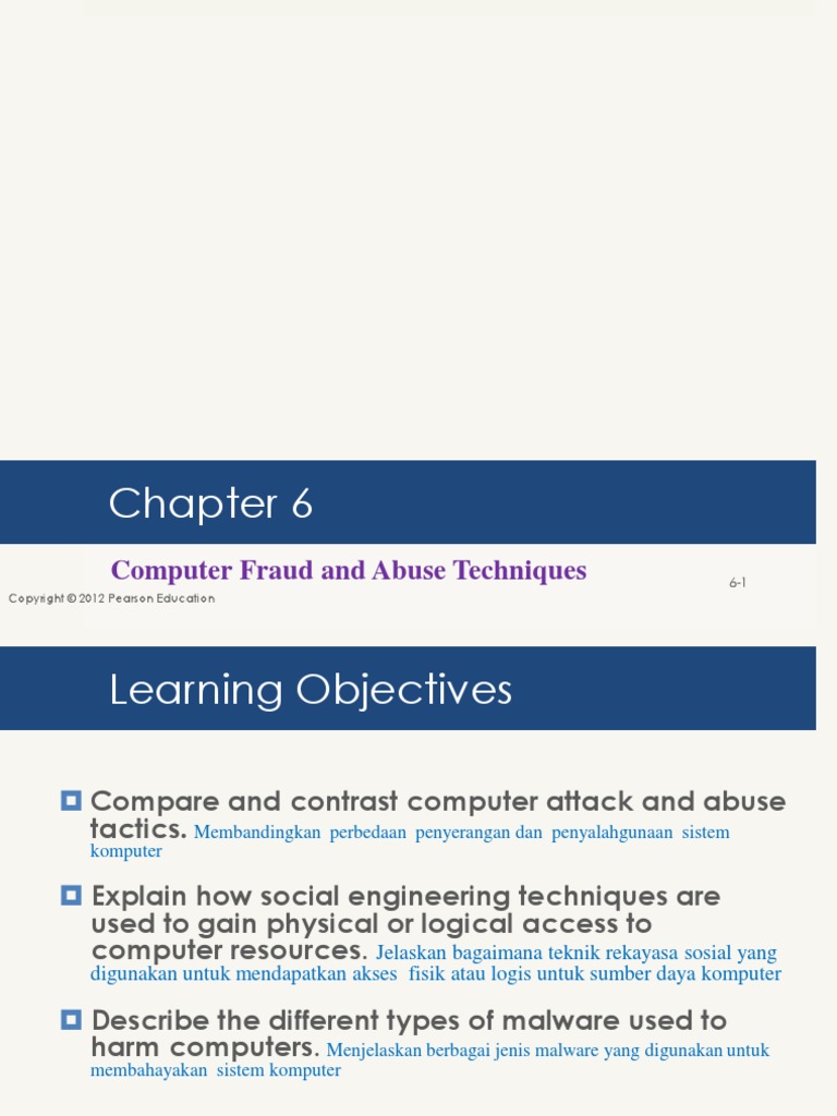 Computer Fraud and Abuse Techniques | PDF | Malware | World Wide Web