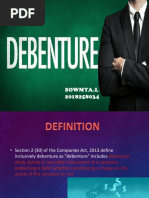 Debenture and Charges Under Company Law | PDF | Debenture | Security Interest