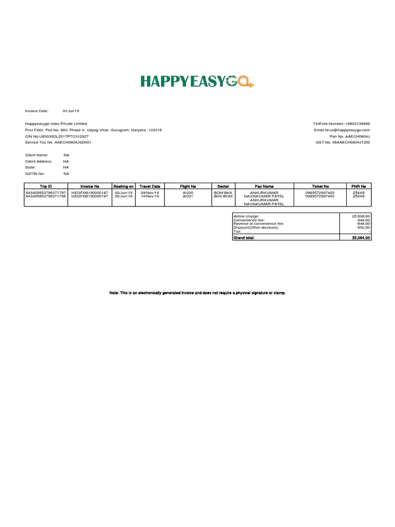 Ticket | PDF | Invoice | Payments