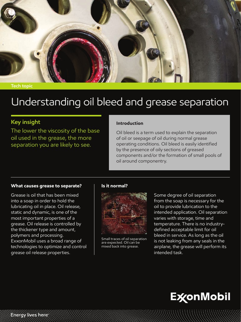 Oil Bleeding | PDF | Exxon Mobil | Petroleum
