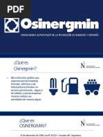 Rol y Funciones Del Osinergmin | PDF | Minería | Monopolio