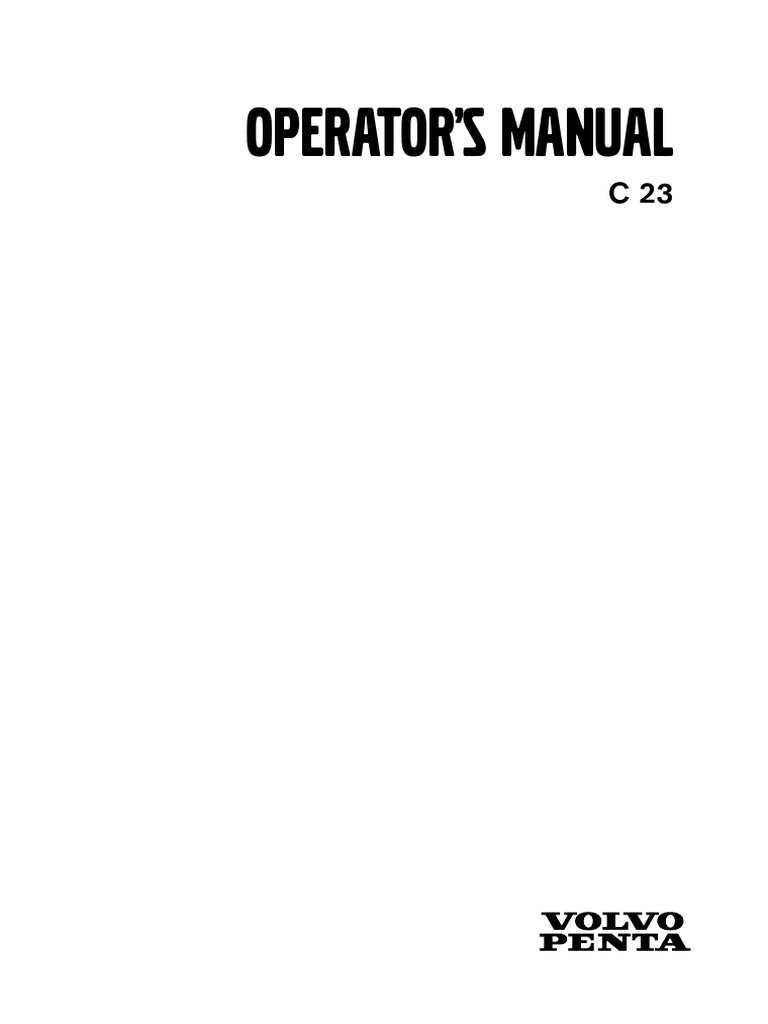 C23 Manual Parafine en Petrol | PDF
