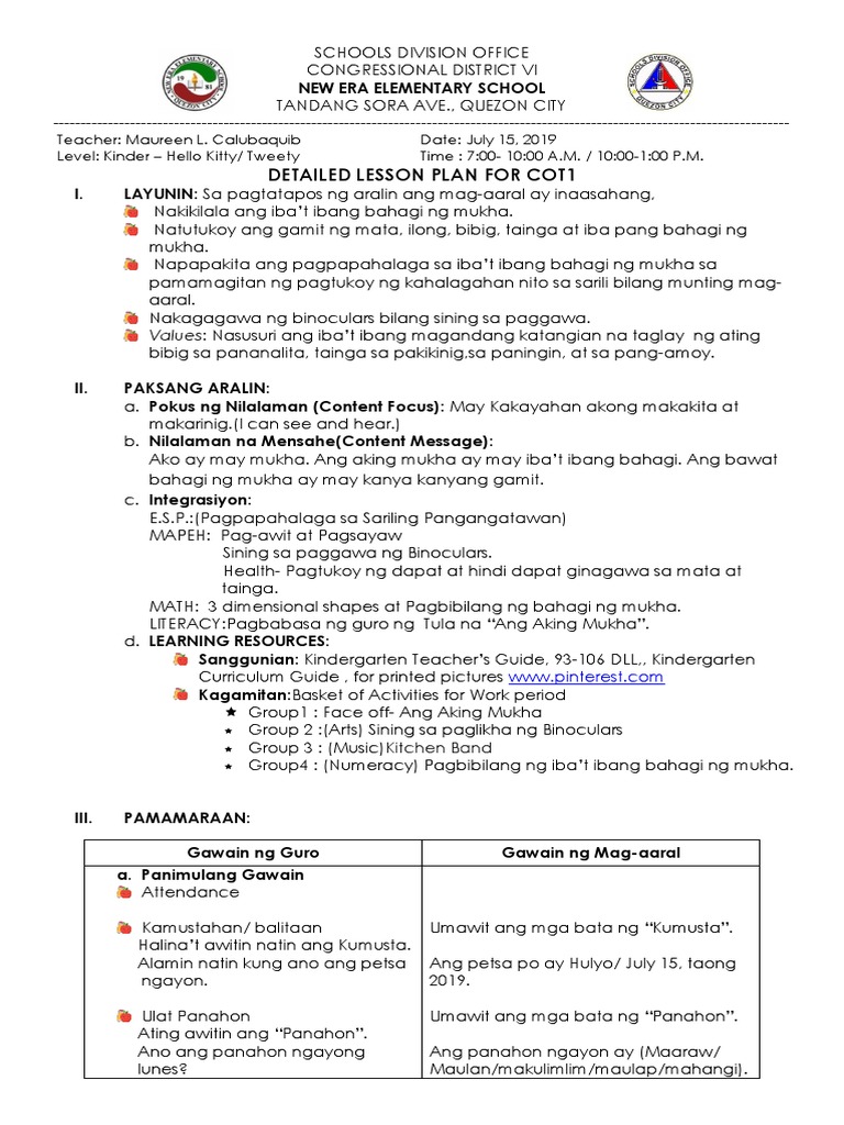 DLP Week 7 Cot 1 | PDF