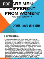 Feminist Perspectives On Sex and Gender | PDF | Gender Role | Gender