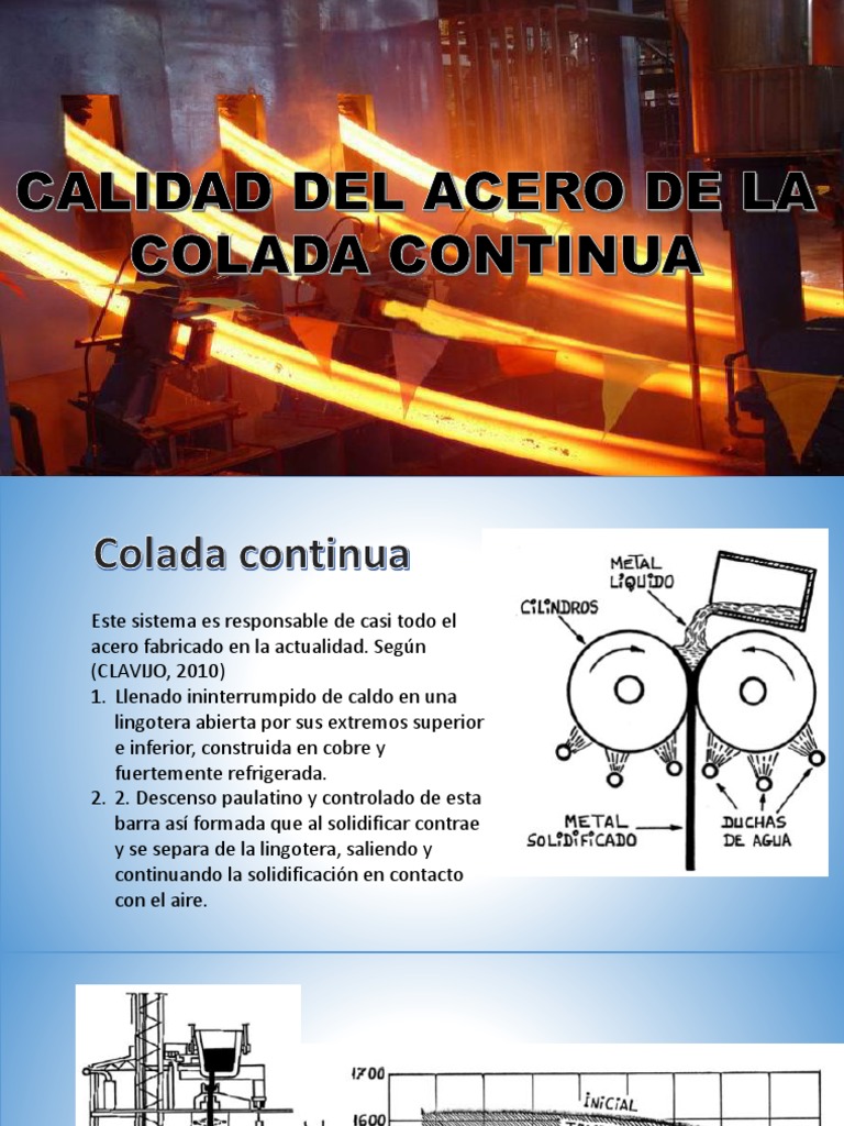 Colada Continua Expo | PDF | Acero | Aluminio