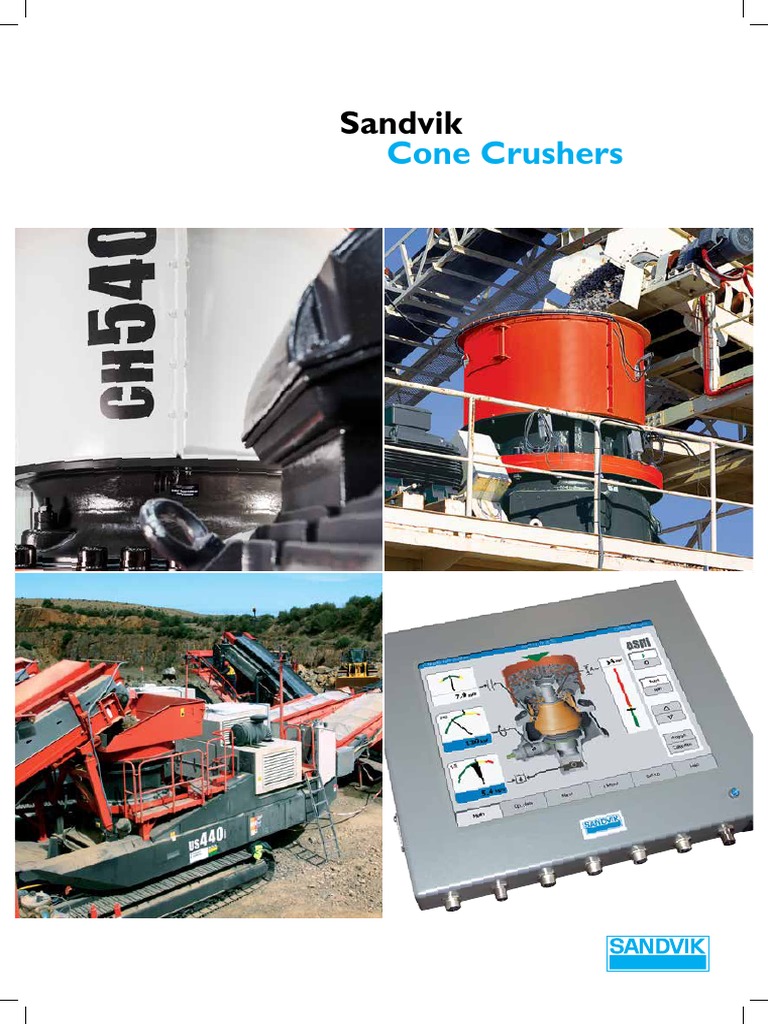 Sandvik: Cone Crushers | Bearing (Mechanical) | Automation
