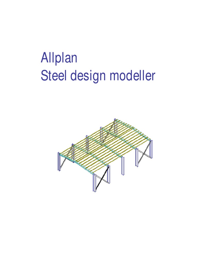 Allplan Steel Design Modeller | PDF | Parameter (Computer Programming) | Beam (Structure)
