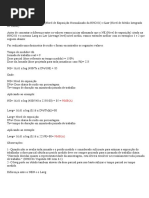 Cálculo do IBUTG: Fórmulas e Exemplos | PDF | Umidade | Termômetro