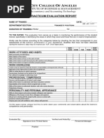 Evaluation - Housekeeping | PDF | Behavioural Sciences | Communication