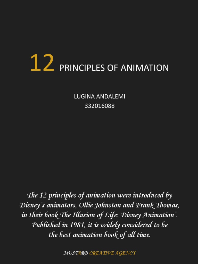 12 Principles of Animation | PDF