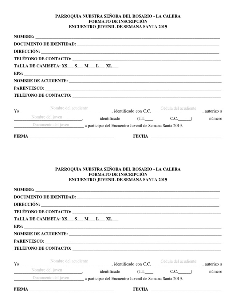 Nombre Del Acudiente Cédula Del Acudiente Nombre Del Joven Documento Del Joven | PDF | Gobierno ...